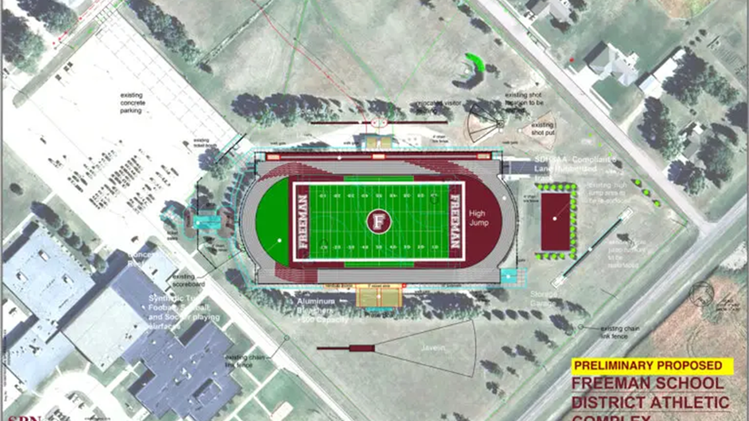 FREEMAN SCHOOL BOARD SETS COURSE FOR MAJOR STADIUM/TRACK PROJECT